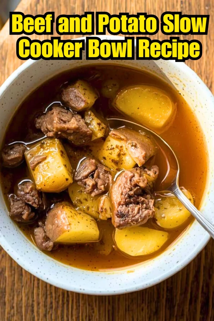 Beef and Potato Slow Cooker Bowl Recipe